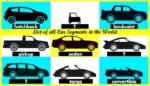 List Of All Car Segments In The World (Classification) » AutoJournalism