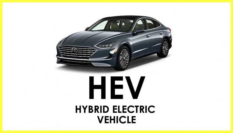 All Types Of Electric Vehicles (BEV, HEV, PHEV, FCEV)