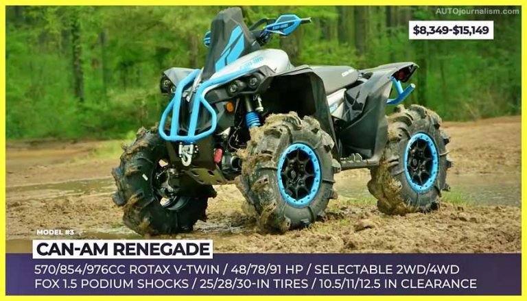 Top 10 Best Off Road ATV And Big-BORE Quad Models (4x4)