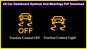 All Car Dashboard Symbols And Meanings Pdf Download