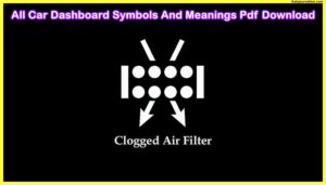 All Car Dashboard Symbols And Meanings Pdf Download