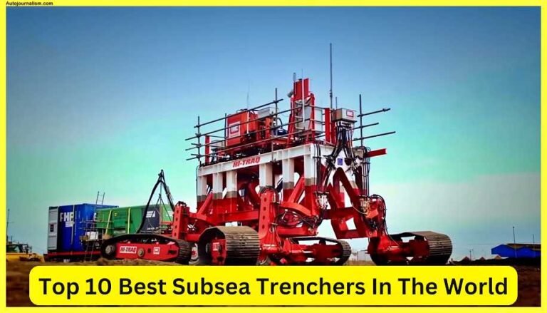 Top 10 Best Subsea Trenchers In The World (Powerful Subsea TRENCHERS)