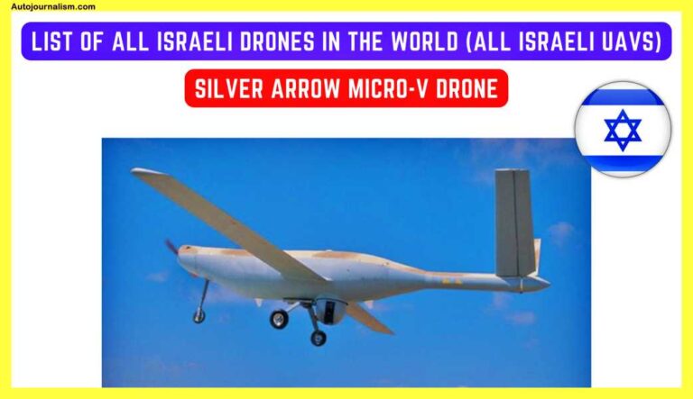 List Of All Israeli Drones In The World (All Israeli UAVs)