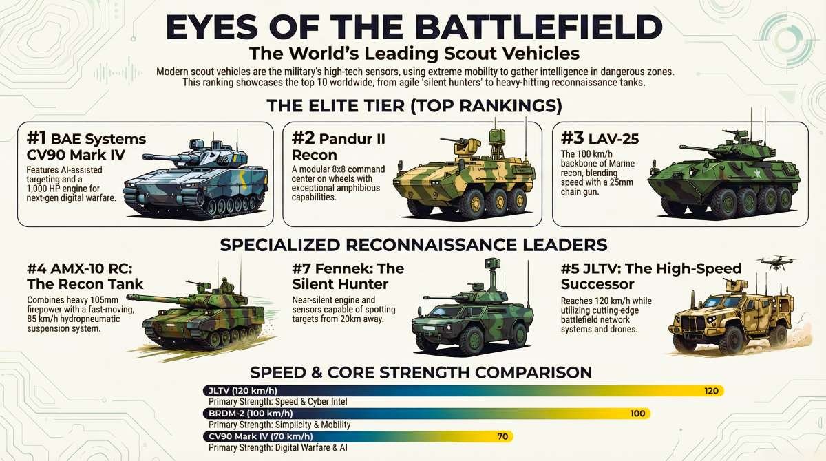 Top 10 Best Military Scout Vehicles In The World (.pptx)