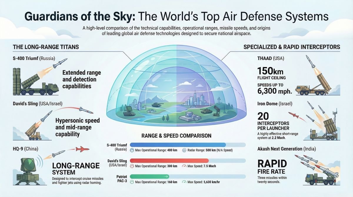 Top 10 Very Short Range Air Defense Systems In The World (VSHORAD)
