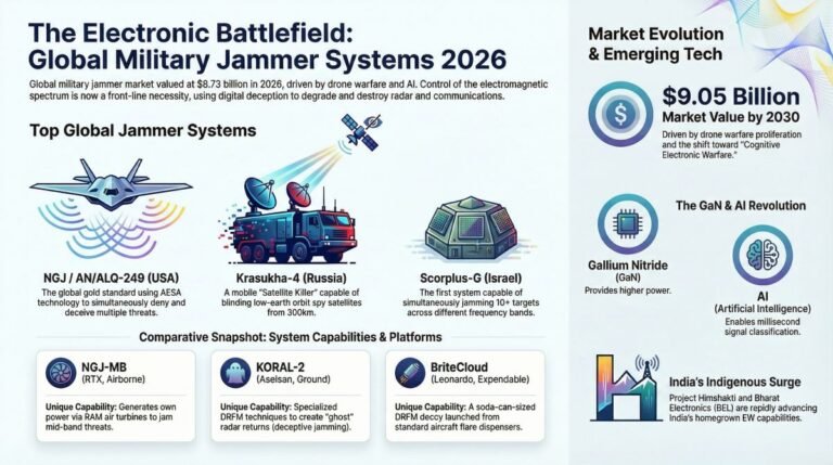 Top 10 Military Jammer Systems In The World (2026) (.PPTX)